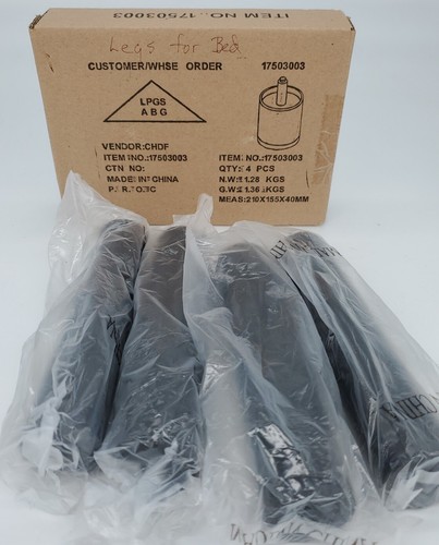 New Leggett & Platt 7" Adjustable Base Riser Leg Kit Set Of 4 M8 Metal ...