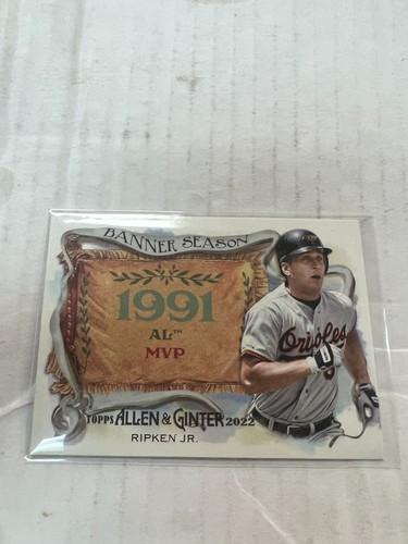 Cal Ripken Jr. 2022 Topps Allen & Ginter Banner Season #BS-6 NrMt | eBay