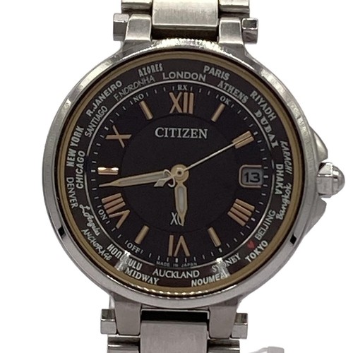 Auth CITIZEN XC H240-T018220 2******** Silver Women's Wrist Watch | eBay