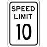 SPEED LIMIT 65MPH - NEW ALUMINUM SIGN - 9" X 12" road and street signs ...