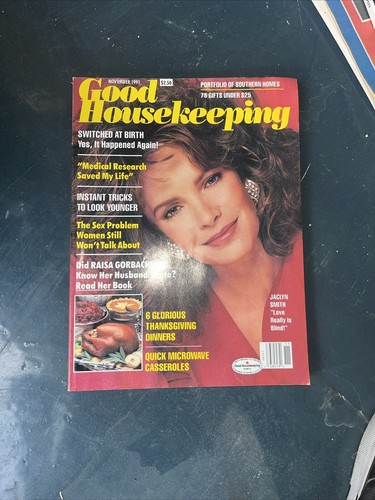 Good Housekeeping magazine Nov. 1991 Jaclyn Smith | eBay