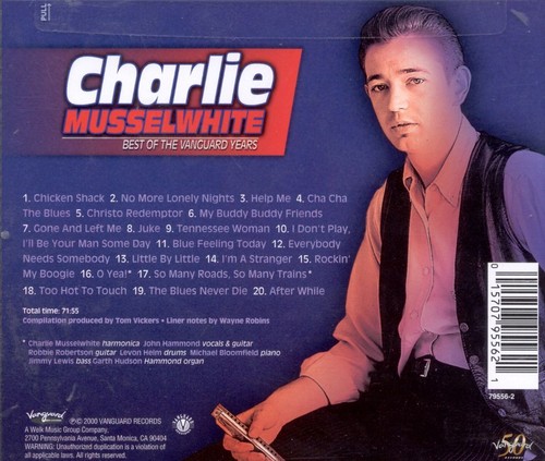CHARLIE MUSSELWHITE BEST OF THE VANGUARD YEARS NEW CD 15707955621 | eBay