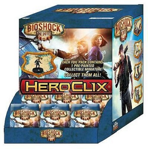 Heroclix Bioshock Infinite Booster Box of 24 Packs Gravity Feed Case ...