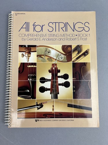 All for Strings, Book 1: Comprehensive String Method - Conductor Score ...