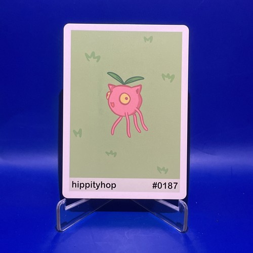 Hippityhop - Hoppip #187 Pookiemoot Series 2 Custom Fan Art Pokemon | eBay