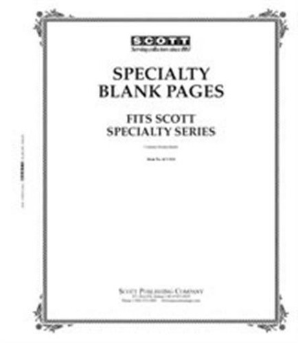 Scott Blank Pages Border A Specialty Series ACC110 New Pack Of 20 ...
