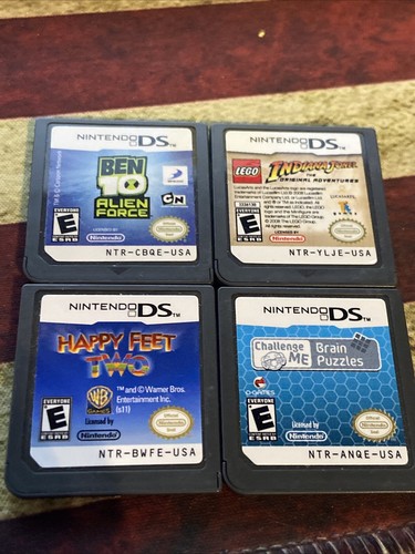 Nintendo DS Game Lot Of 4 See Photos For Titles Games Only Free ...