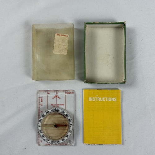 Vintage Polaris Compass Liquid Filled Silva System Hiking Sweden Type 7 ...