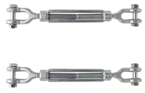 Turnbuckle 2pcs Turnbuckles for Cables Wire, Turnbuckle Hook, 1/2" x 6 ...