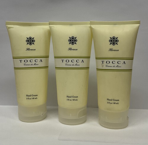 Tocca Crema da Mano Hand Cream FLORENCE 2 fl oz. Set of 3 | eBay