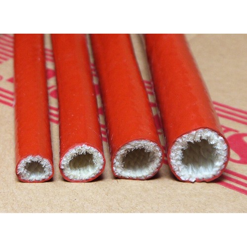 Φ4-130mm Silicone/Fibreglass Fire Sleeving HIGH TEMP Sleeve Insulating ...