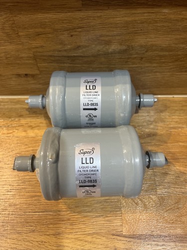 LOT OF 2 SUPCO LLD083S ODF 3/8" Liquid Line Filter Drier Air ...
