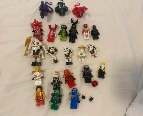 LEGO Ninjago Minifigure Lot – 21 figs - Retired and RARE | eBay
