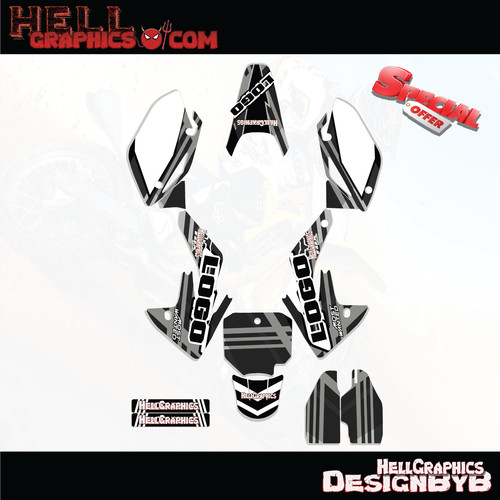 For Honda CRF 150R CRF150R 2007-2016 Graphics Kits Decal Decals ...