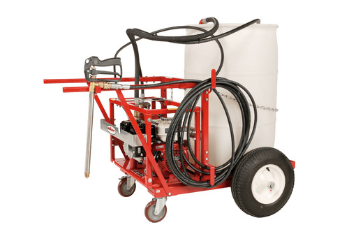 Allen Curing Compound Sprayer with Push Cart and 50ft Hose Assy. | eBay