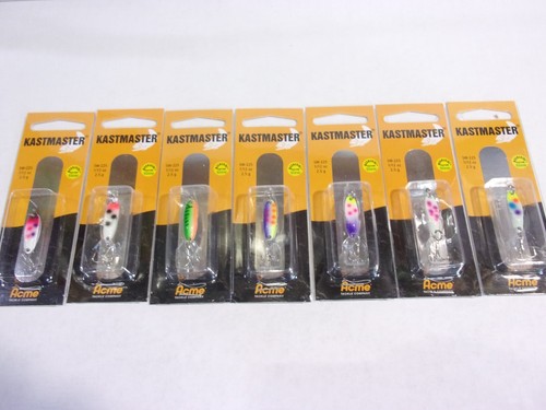 Acme Kastmaster Moonshine Glo SW-225 fishing lure 1/12 oz. choose your ...