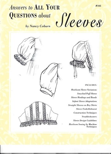 Ginger Snaps Designs Answers to Questions on Sleeves Nancy Coburn ...