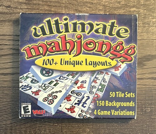 Ultimate Mahjongg PC CD Rom Game Fun Computer Games | eBay