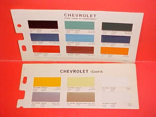 1968 CHEVROLET PICKUP TRUCK SUBURBAN PANEL DELIVERY STAKE CHEVY VAN ...