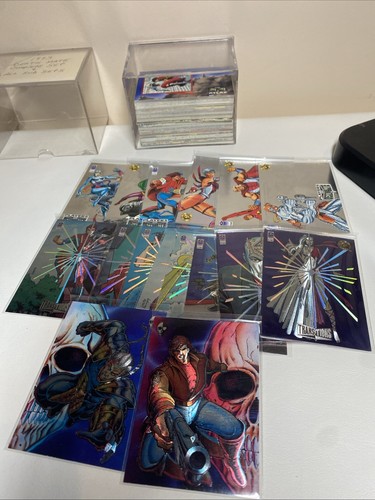 1993 Upper Deck Deathmate Complete Card Set & All Inserts Image Valiant ...