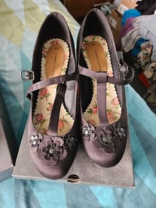 Black T Bar Shoes in Women's Heels for sale | eBay