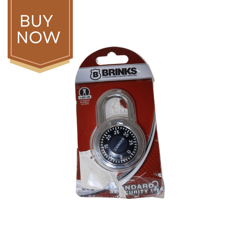Brinks Standard Security Combination Padlock | eBay