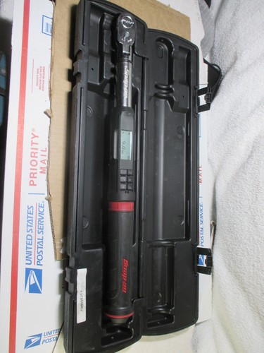 Snap-on ATECH2FR100B 3/8" Drive TechAngle Flex-Head Torque Wrench (5 ...