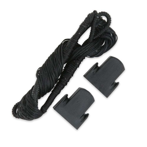 (Pack of 2) 50Lb Crossbow Replacement String 2 strings and 4 end caps ...