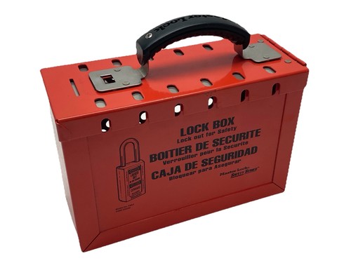 Master Lock 498A Safety Series Group Lock Box Lock Out For Safety | eBay