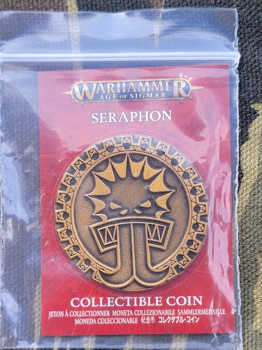 Games Workshop Warhammer AoS Collectible Coin April 2023 Seraphon ...