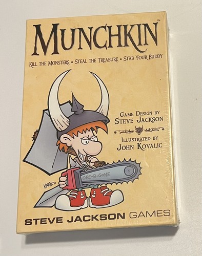 Munchkin Card Game Steve Jackson Games Sealed | eBay