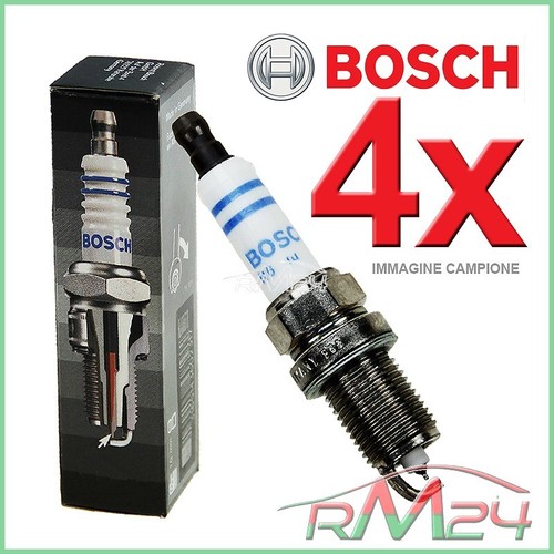4x BOSCH CANDELA ACCENSIONE 0242236542 - FR7LCX+ | eBay