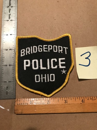 Bridgeport Ohio Police Shoulder Patch | eBay