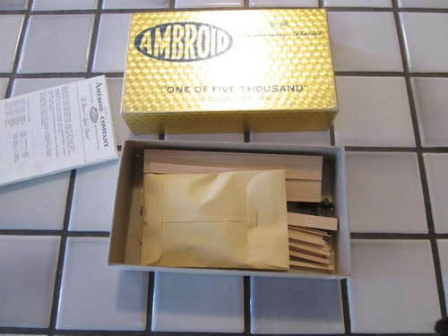 ambroid old wood gondola car kit HO scale | eBay