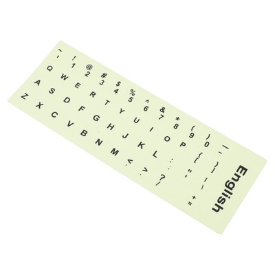 Glowing Keyboard Stickers for sale | eBay
