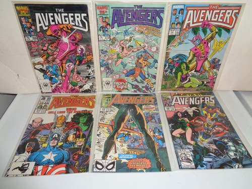 Avengers 268 272 275 279 315 345 Lot of 6 Marvel Comics Spider-Man ...