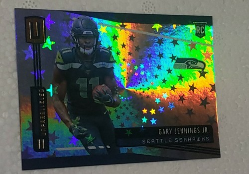 GARY JENNINGS JR 2019 Unparalleled RC Rookie ASTRAL #278 SEAHAWKS #100/ ...