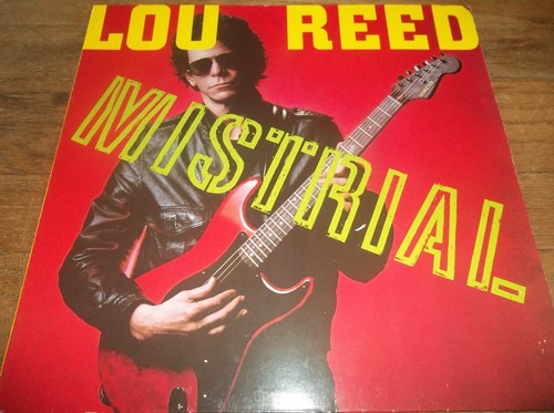 Lou Reed Mistrial LP 1986 Germany EX+ No Money Down Lyric Inner Sleeve ...