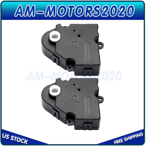 2X For Chevrolet Silverado Cadillac HVAC Heater Blend Door Actuator ...