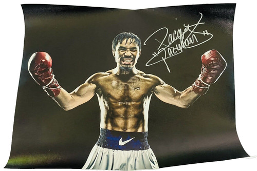 Manny Pac-Man Pacquiao Autographed Signed 11 x 14 Photo Picture Team ...