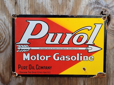 Pure Oil Sign for sale | eBay