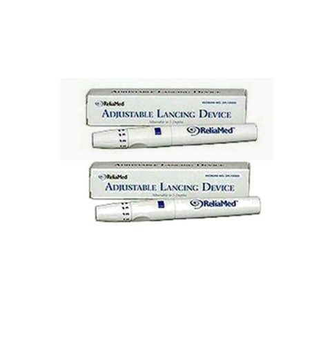 2 x Reliamed Mini Universal Lancing Device with AST | eBay