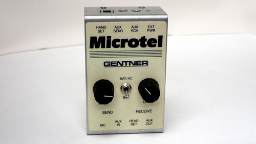 2 Gentner Microtel Broadcast Telephone Handset Interface Recording ...