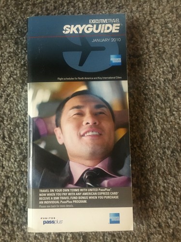 SkyGuide(Amex version of OAG Official Airline Guide) North America January 2010 | eBay