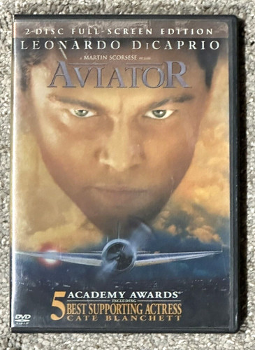 The Aviator DVD 2 disc set Leonardo DiCaprio Cate Blanchett Combined ...