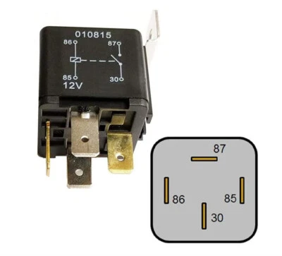 12v 70A 4 Pin Relay - Heavy Duty Make & | Grelly UK