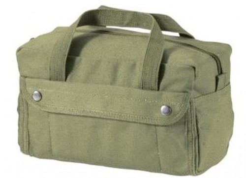 US Army Canvas G.I. Type Mechanics Tool Bag Cargo Bag Combat Bag Olive ...