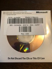 Microsoft Office 2007 Cd for sale | eBay