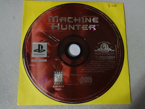 Machine Hunter Sony Playstation One PS1 PSX Game Disc Only Free Ship | eBay