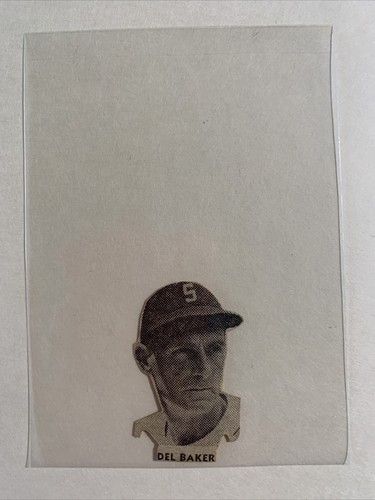 Del Baker Sacramento Solons 1949 Sporting News Baseball Panel | eBay
